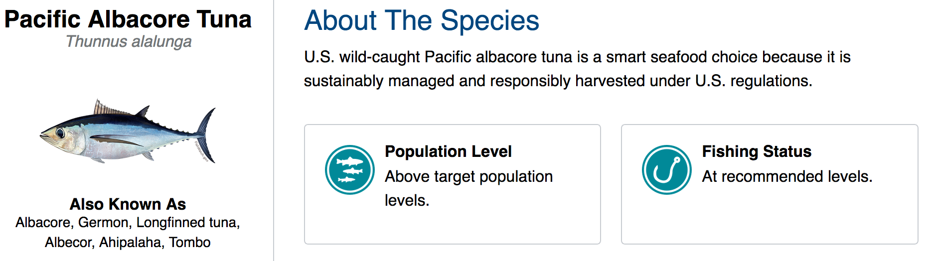 Wild Pacific Albacore – Sustainable Choice Pacific Coast Tuna
